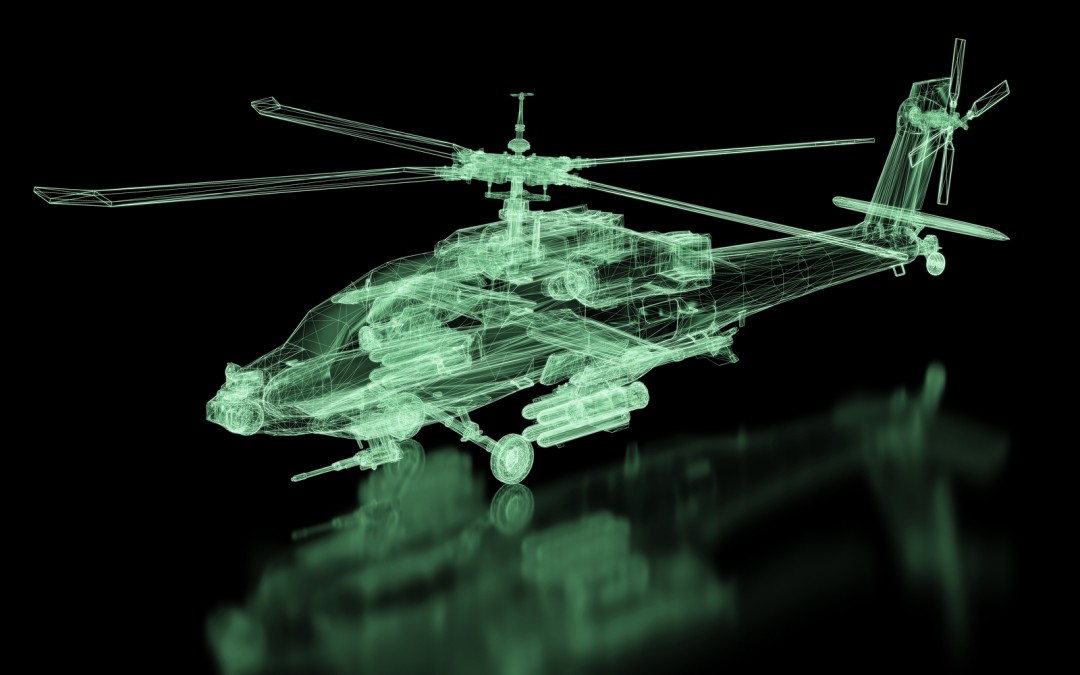Helicopter Mesh - Lumitron Aerospace Lighting Components