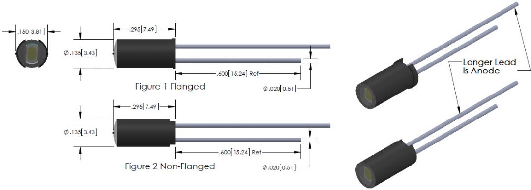 3mm Thru-Hole - Lumitron Aerospace Lighting Components