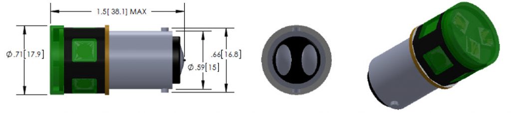 G-5 BA15 NVIS LED 02 - Lumitron Aerospace Lighting Components