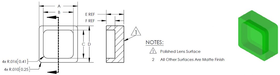 PolyVision Filter for SMD Type LEDs - Lumitron Aerospace Lighting ...