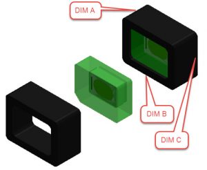 Light Baffles for SMD LEDs - Lumitron Aerospace Lighting Components